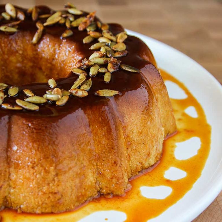 Pumpkin Flan | Something New For Dinner