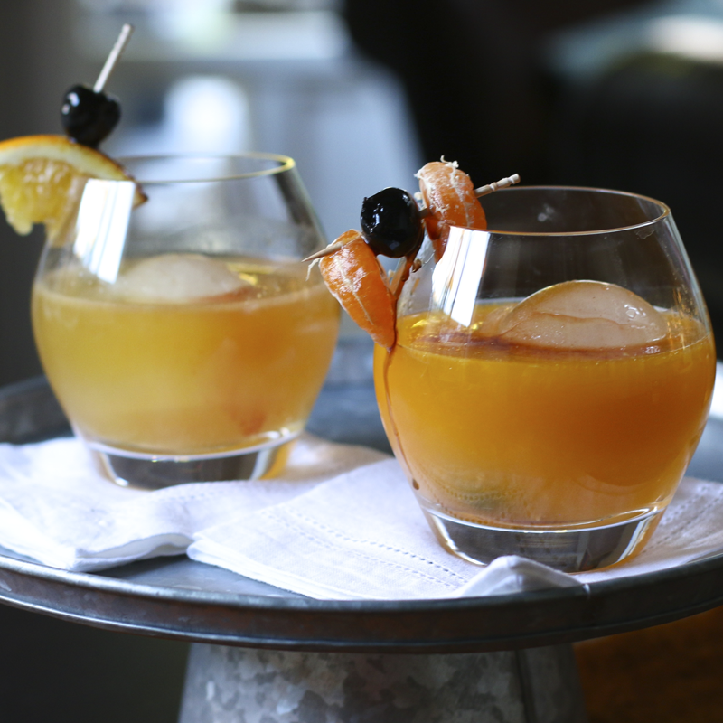 Tangerine Old-Fashioned - Something New For Dinner
